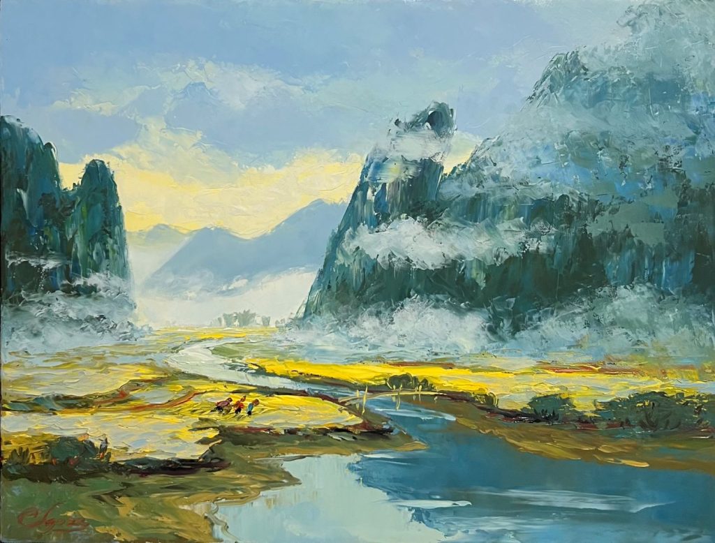 Artist Dang Dinh Ngo – Vietnamese Oil Paintings - Nguyen Art Gallery
