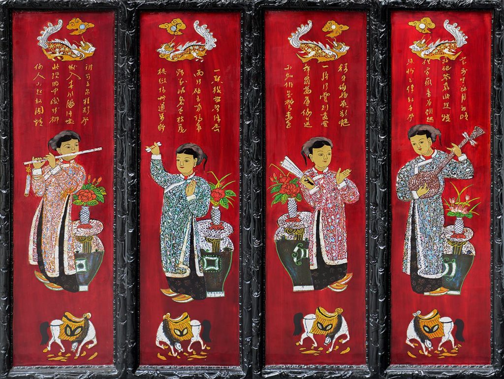 Lacquer Paintings | Top 90+ Vietnamese Lacquer Paintings on Wood