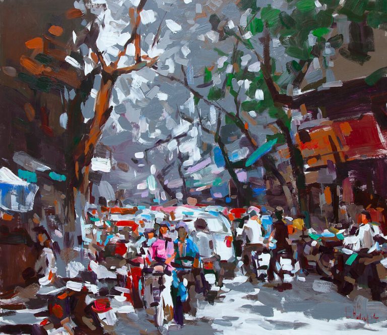 Artist Le Huong - Vietnamese Oil & Acrylic Paintings - Nguyen Art Gallery