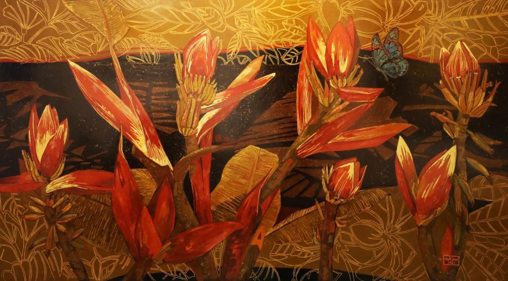 Lacquer Paintings - Nguyen Art Gallery Lacquer Paintings | 50+ Lacquer ...
