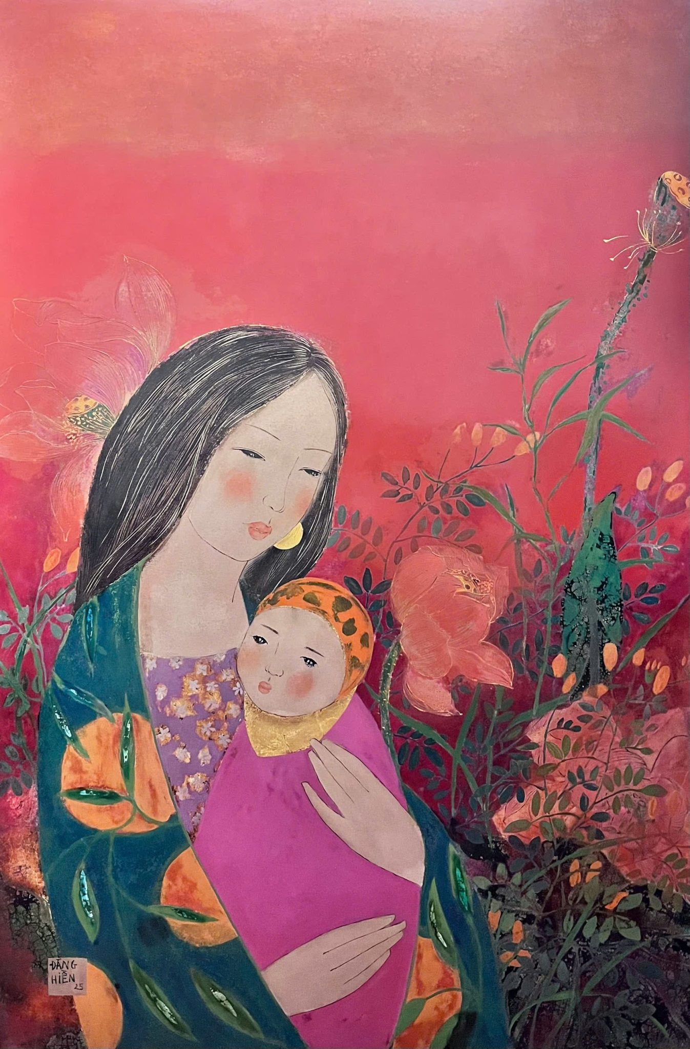 Artist Dang Hien - Vietnamese Lacquer Paintings on Wood - Nguyen Art ...