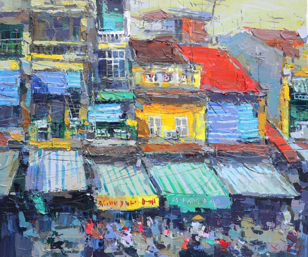 Artist Pham Hoang Minh - Vietnamese Oil & Acrylic Paintings - Nguyen ...