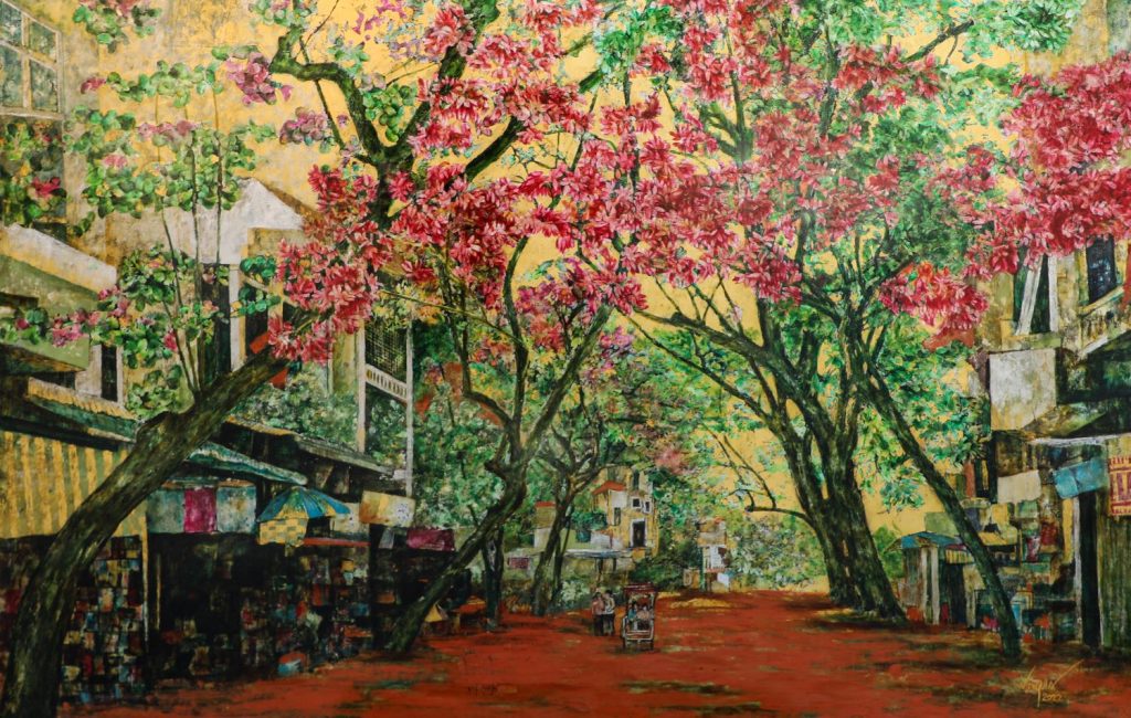 Artist Nguyen Van Nghia - Vietnamese Lacquer Paintings - Nguyen Art Gallery