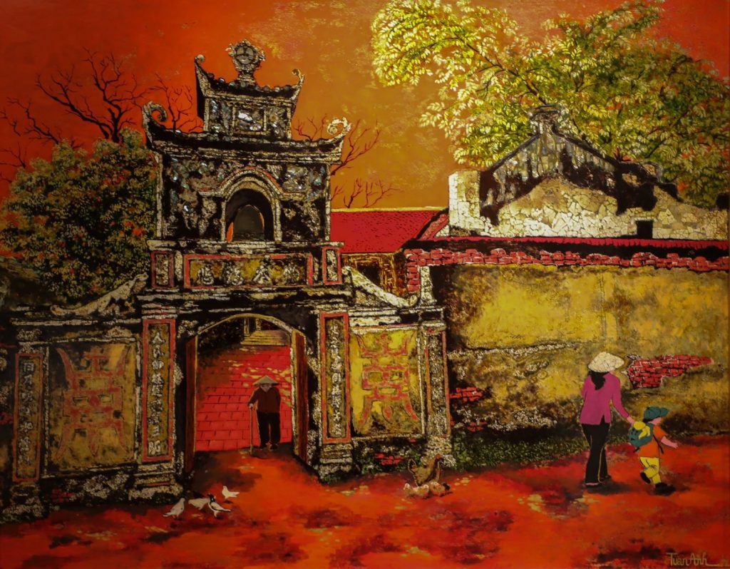Lacquer Paintings - Nguyen Art Gallery Lacquer Paintings | 50+ Lacquer ...