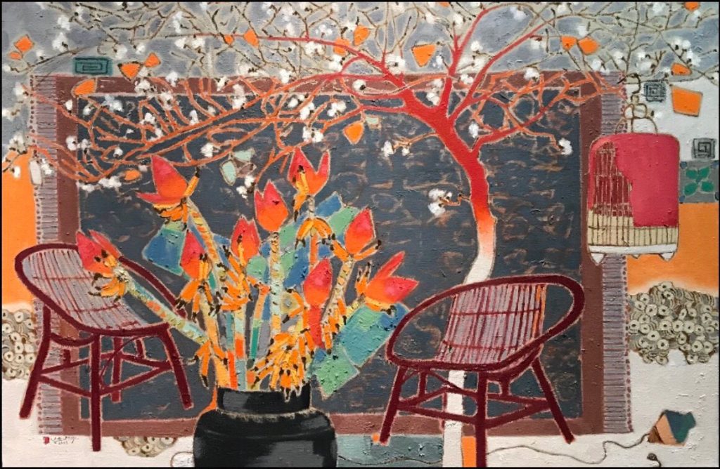 Artist Khong Do Duy - Vietnamese Oil Paintings on Canvas - Nguyen Art ...