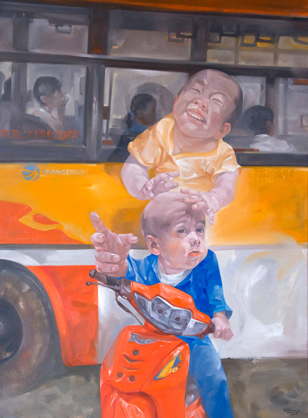 The Bus Stop Nguyen Art Gallery The Bus Stop Nguyen Art Gallery