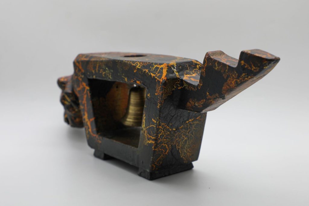 White Dove II - Vietnamese Lacquer Artwork by Artist Nguyen Tan Phat