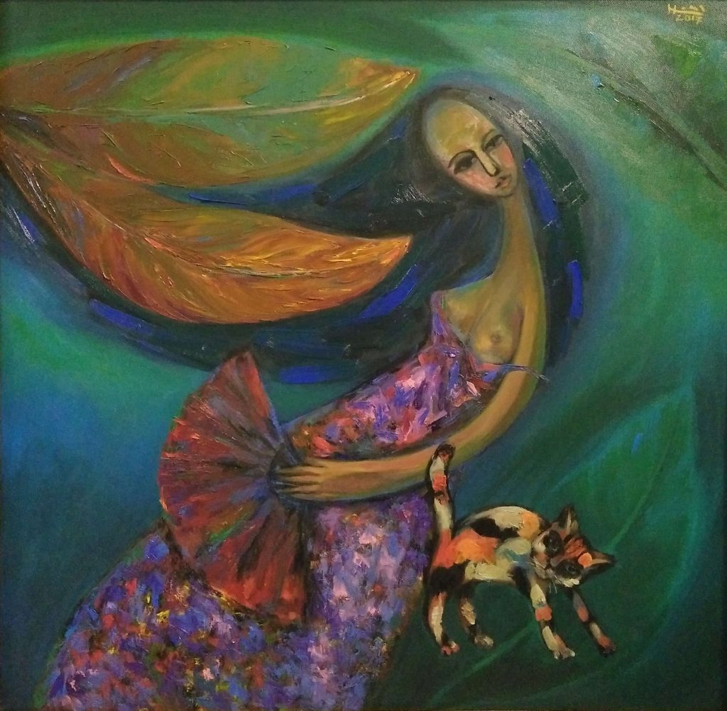 Long hair - Nguyen Art Gallery