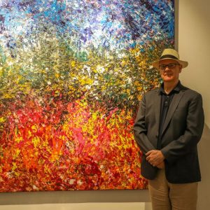 Artist Peter Bernhardt - Acrylic Paintings on Canvas - Nguyen Art Gallery